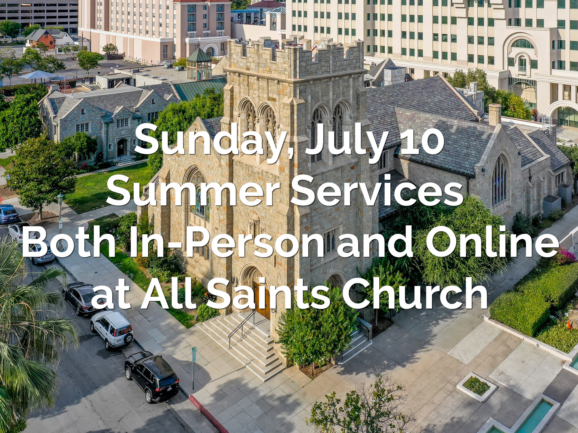 We Need a Spectacular Intervention - All Saints Church, Pasadena
