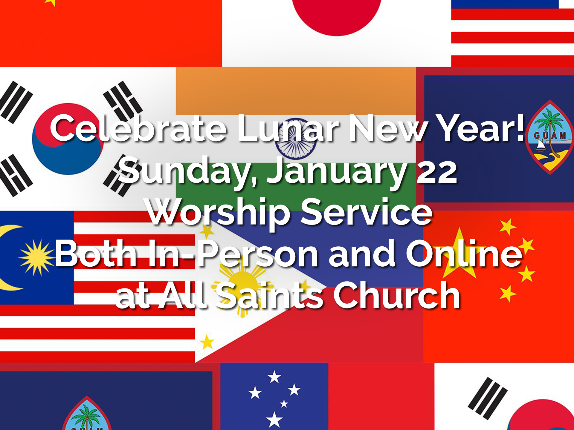 This Sunday at All Saints: Celebrate the Lunar New Year, January 22 ...
