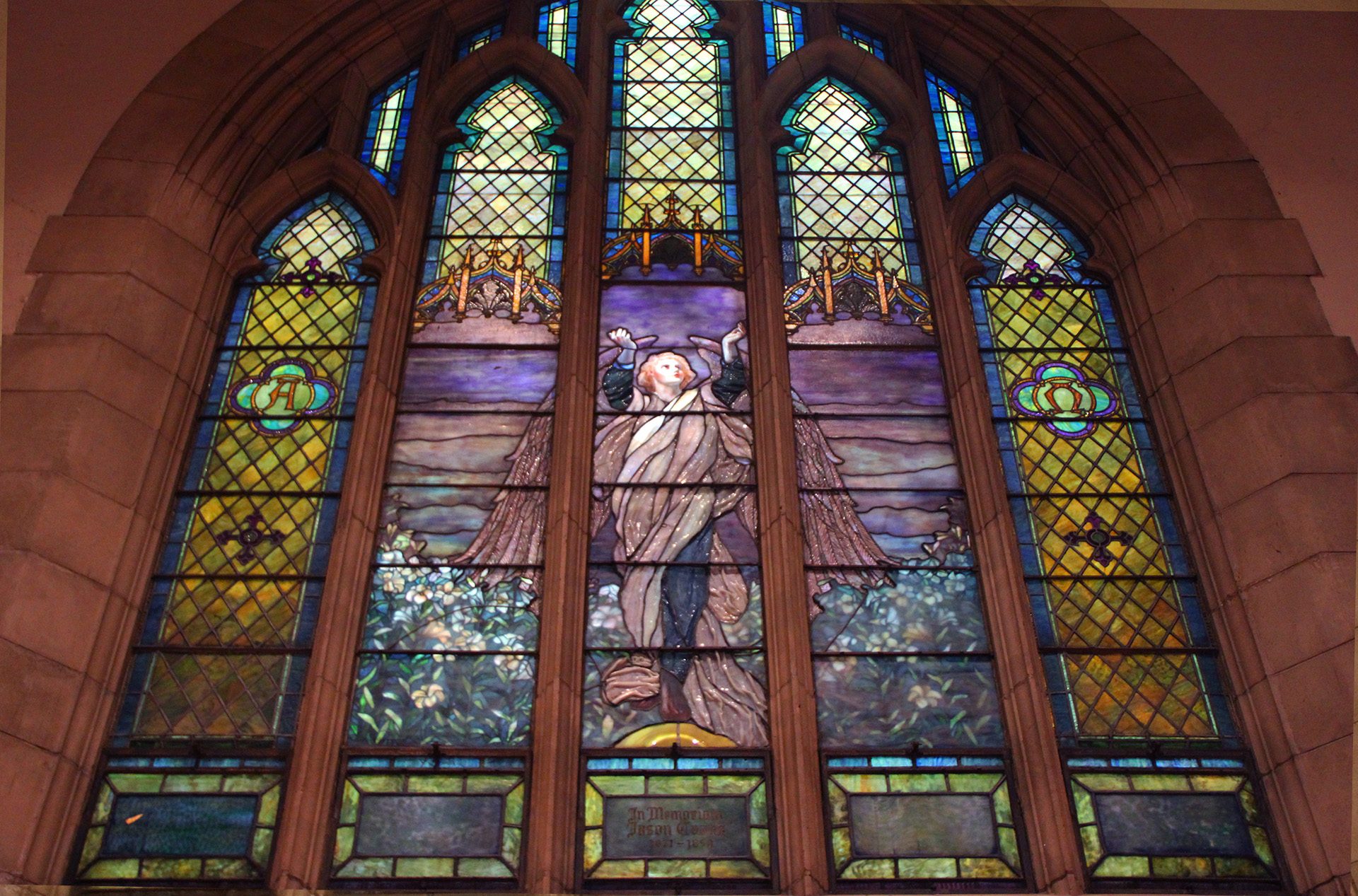 North Transept Window - All Saints Church, Pasadena