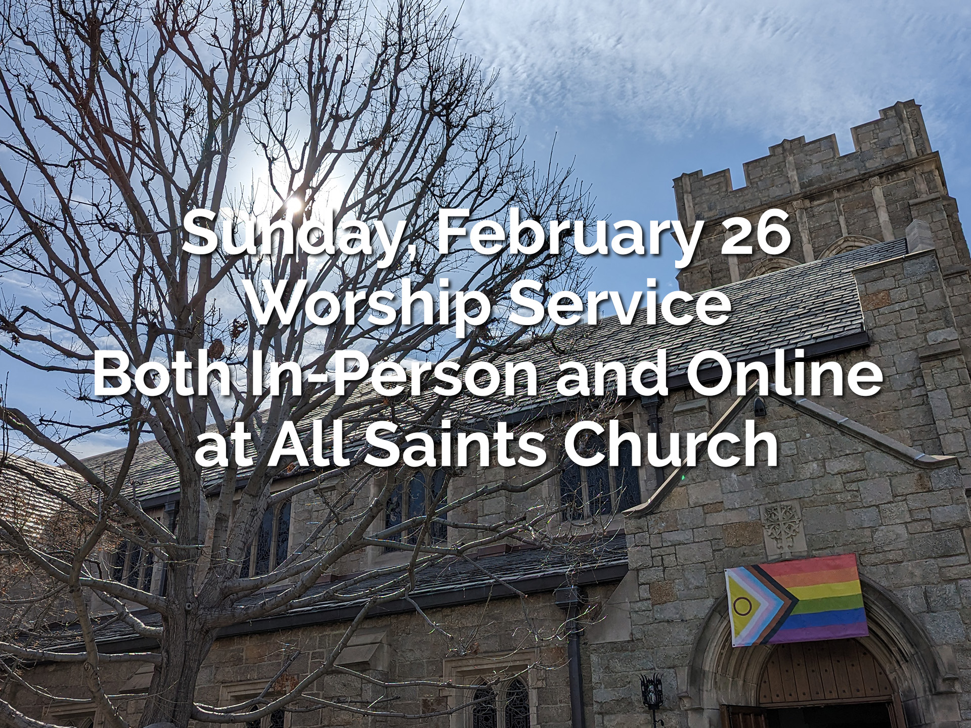 This Sunday at All Saints: Sunday, February 26 - All Saints Church, Pasadena